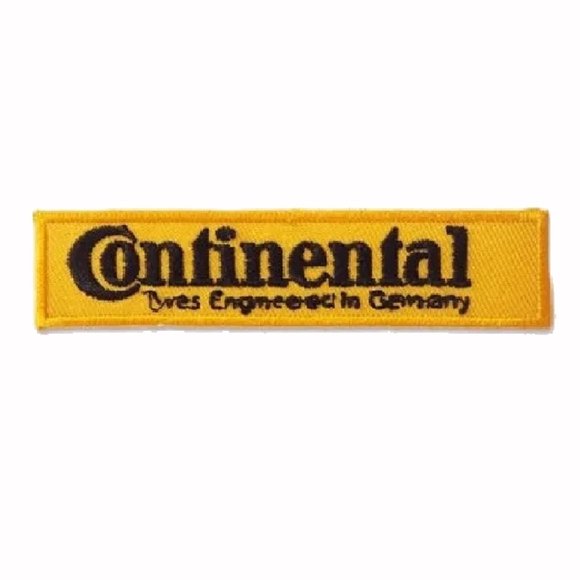 Pegasus Apparel | Accessories | Continental Tire Embroidered Ironon ...